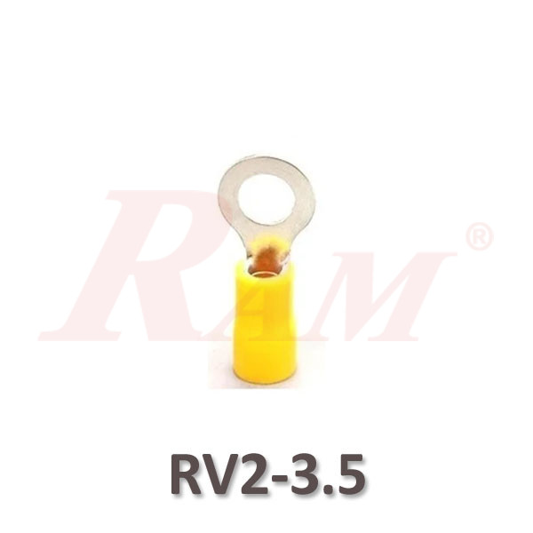 RV2-3.5 Insulated Ring Electrical Crimp Terminal Connector | RAM ...